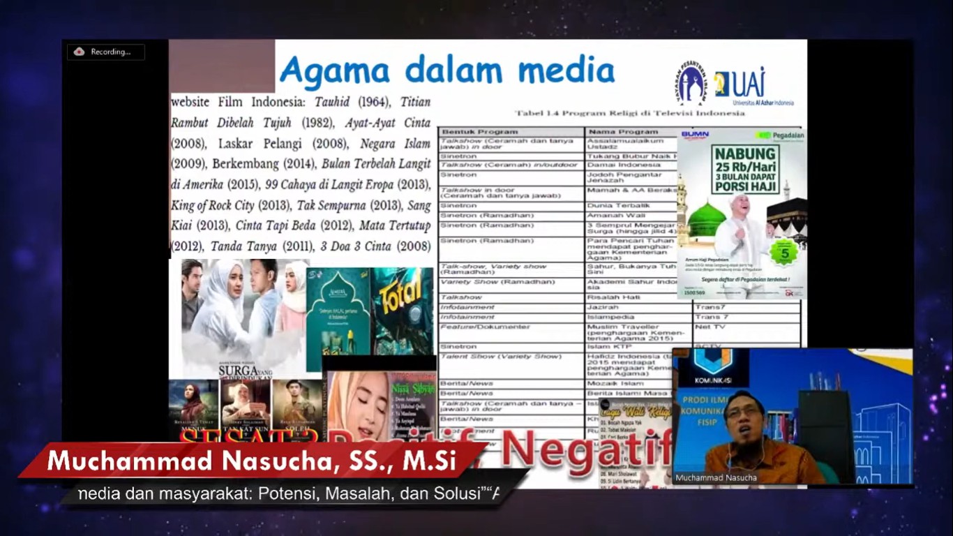 YouTube Ilmu Komunikasi UAI 3 - deCODE